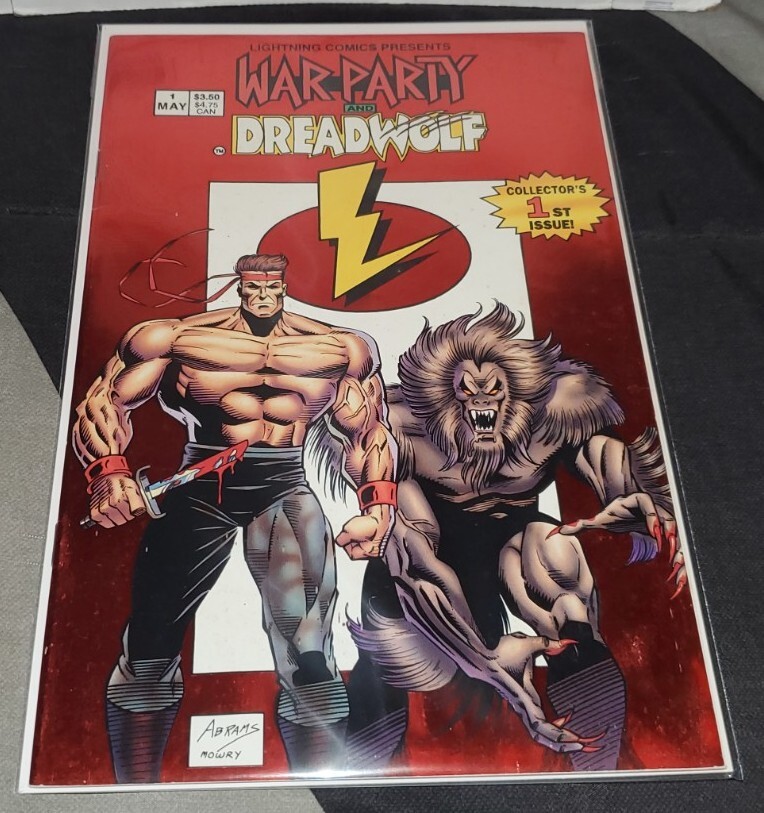 War Party and Dreadwolf #1 (1994 Lightning Comics) Foil Cover | eBay
