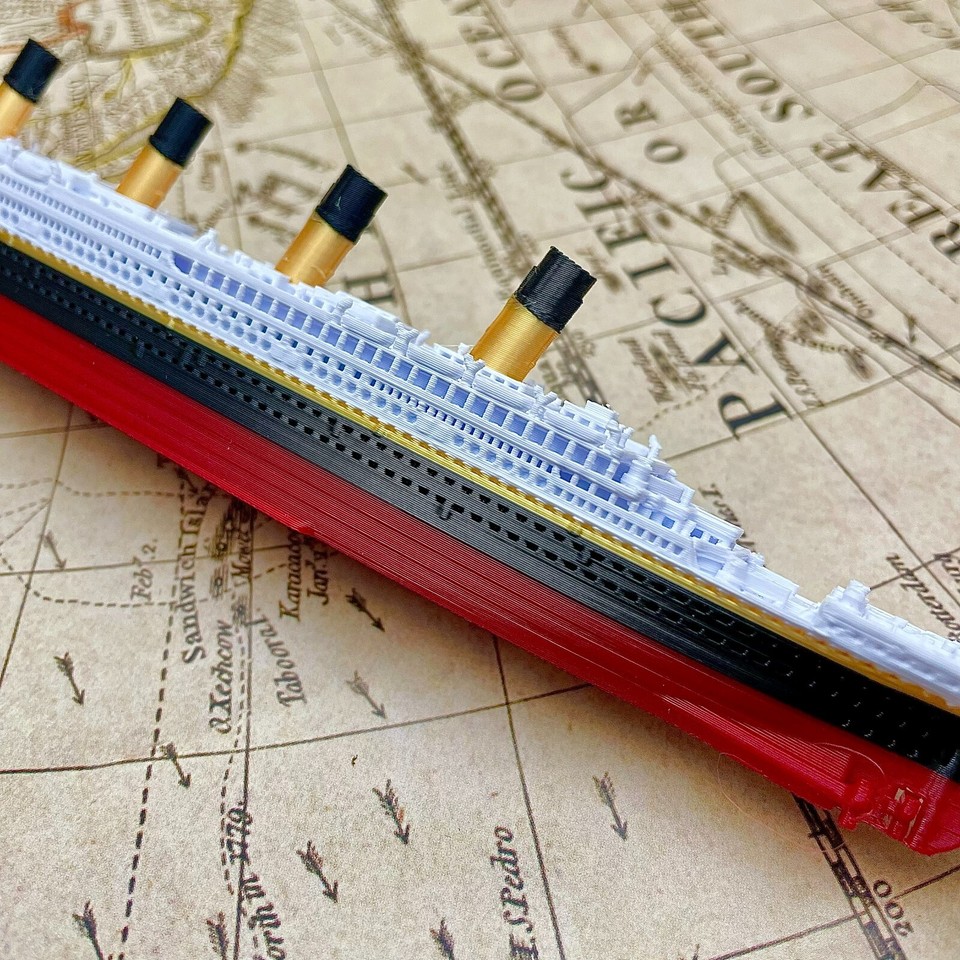 8" Titanic, Britannic Or Olympic Model, RMS Titanic Model Toy, Titanic ...