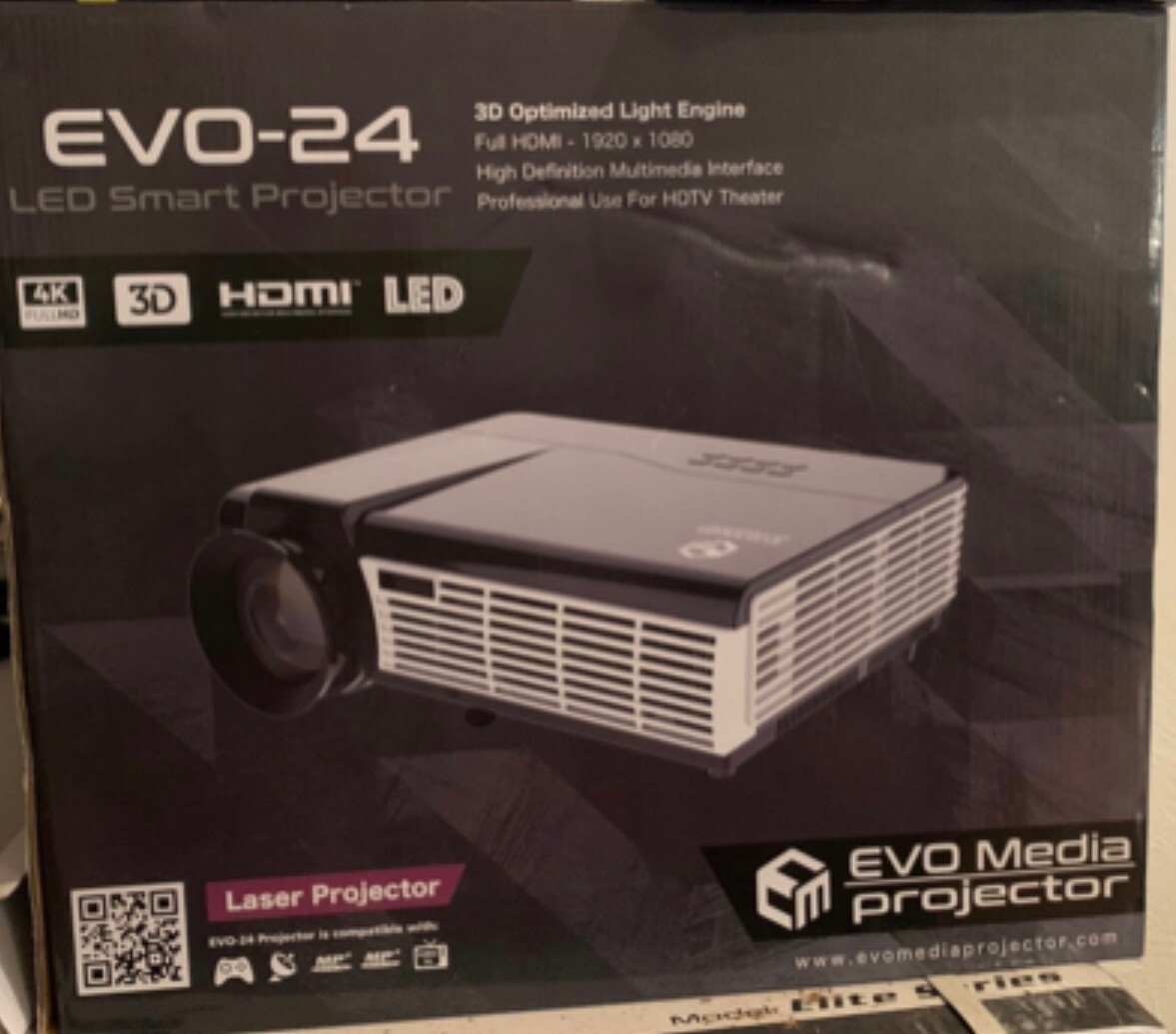 Evo-24 led smart projector | eBay