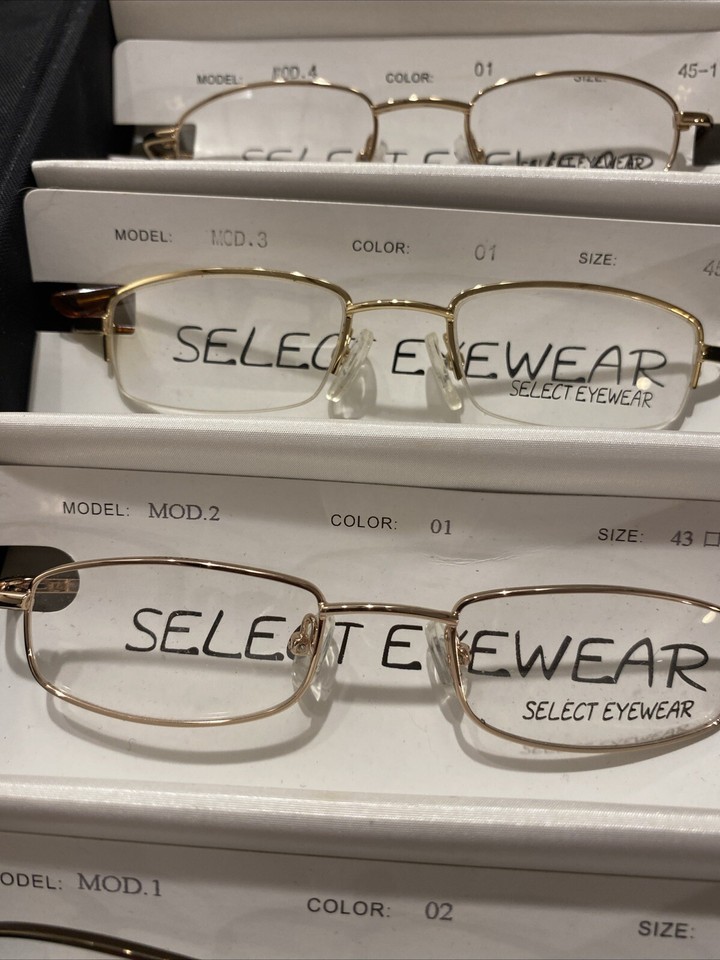 Six Pair Of Select Eyewear Glasses In A Case FD | eBay