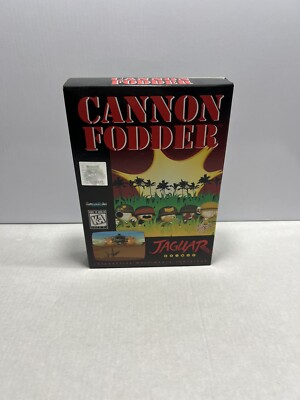 Cannon Fodder BOX ONLY (Atari Jaguar, 1995) 702763001620| eBay