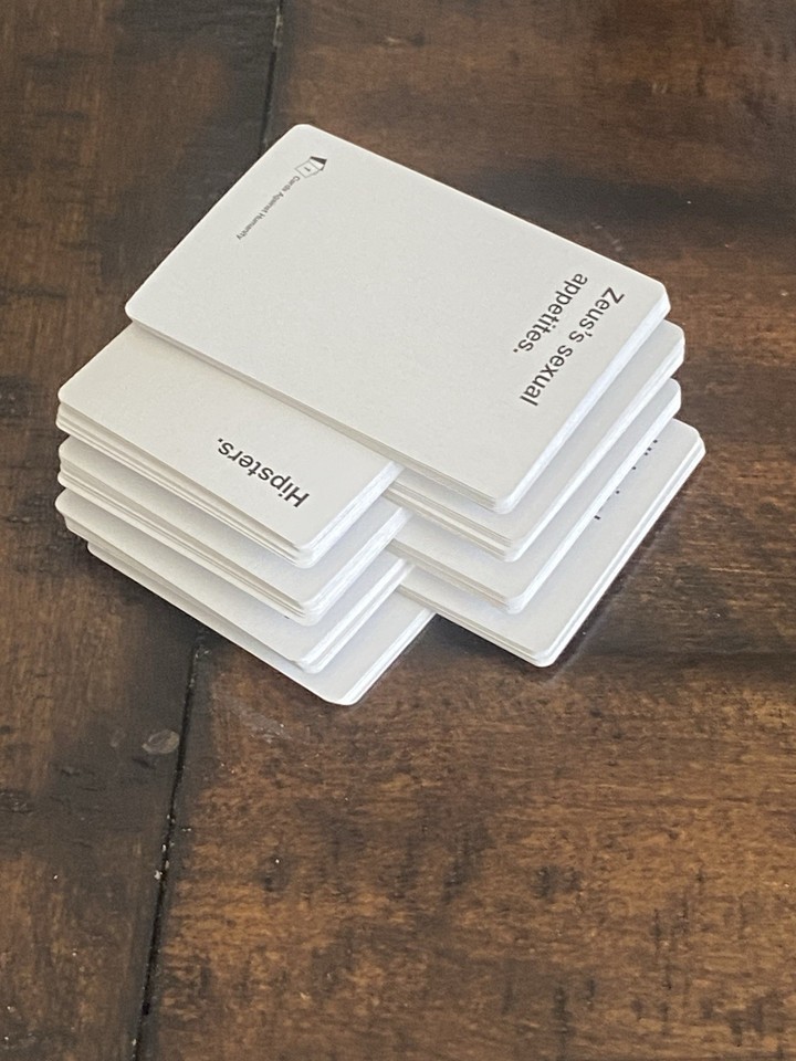 Cards against humanity card game with all expansion packs included | eBay