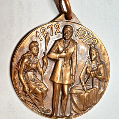 Italy. Masonic medal. 1879 1979 / Man - God - Nature. Bronze 37 mm. | eBay