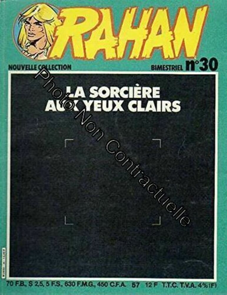 Rahan (New Collection) No 30 La Sorciere Aux Eyes Clear Very Good ...