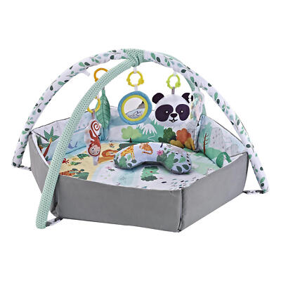 7-In-1 Play Gym Mat Ball Pit Play Gym and Activity Gym Toddler ...