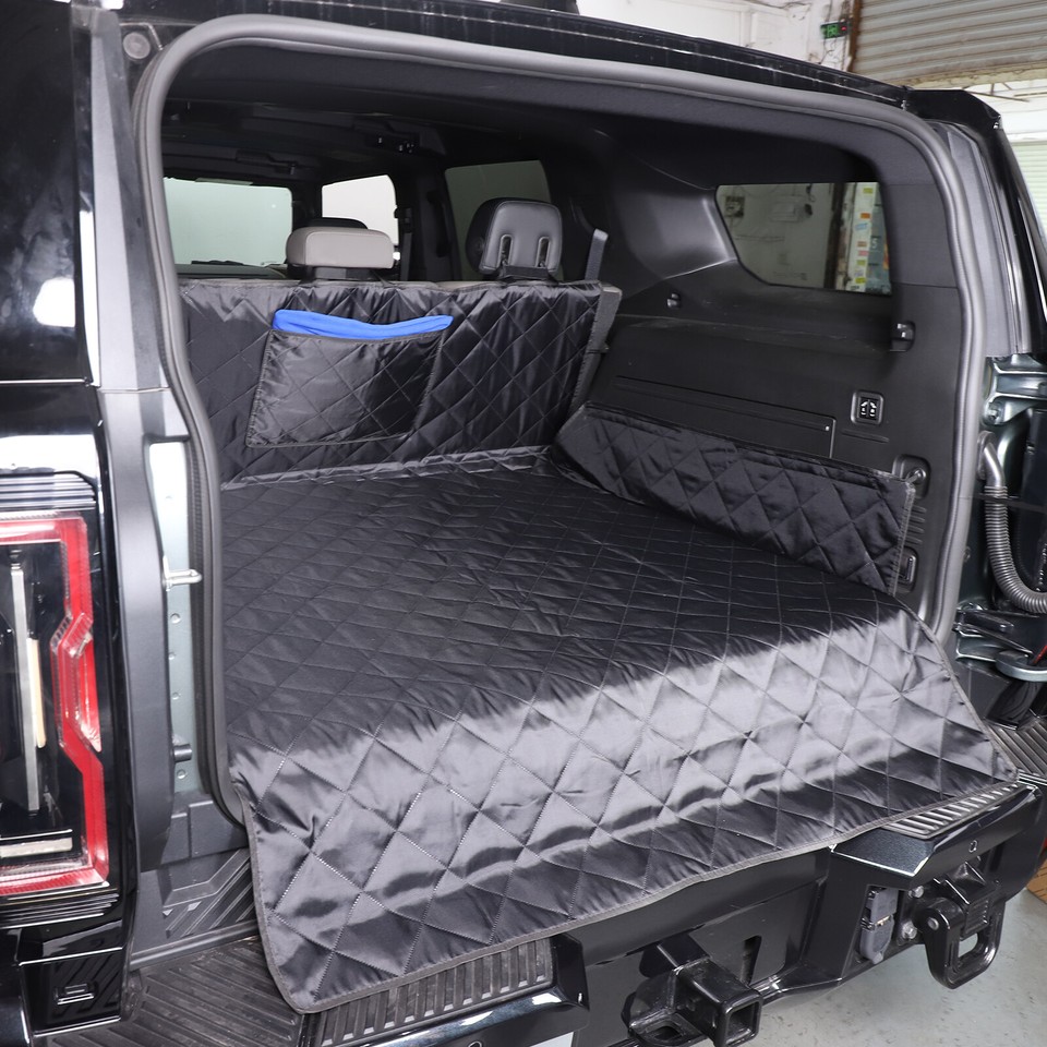 Trunk Cargo Liner Floor Mats Dog Pet Protector Cover For Fit Hummer EV ...