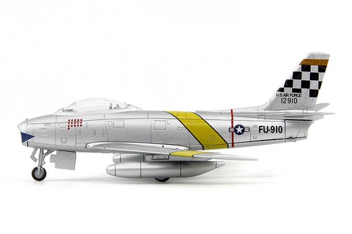 ATLAS 1/100 US F-86F Sabre FU-910 North American Airlines JET AGE ...