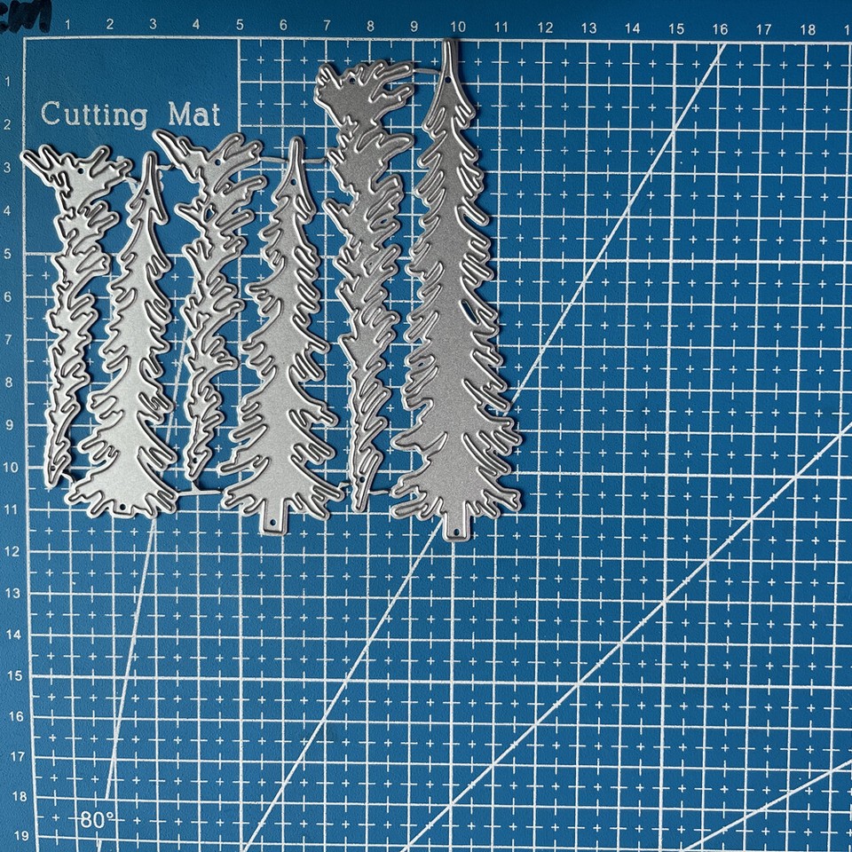 Metal Cutting Dies Trees Scrapbooking Album Paper Card Embossing ...