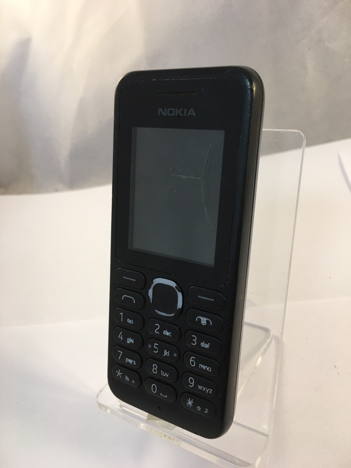 Nokia 130 RM-1037 EE Network Black Mobile Phone Cracked 4 MB RAM 1.8 ...