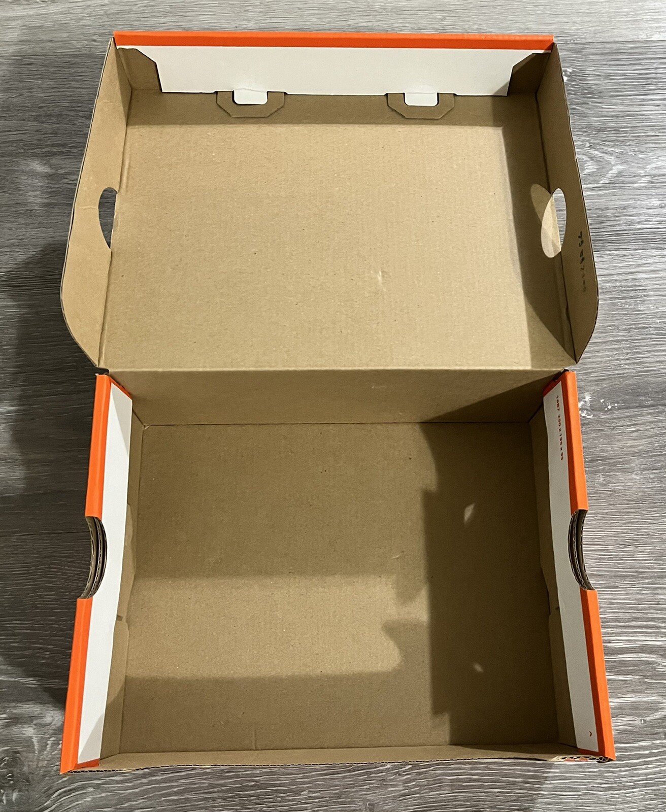 Nike Empty Shoe Box Size 3Y Orange Nike Shoebox Replacement Box ...