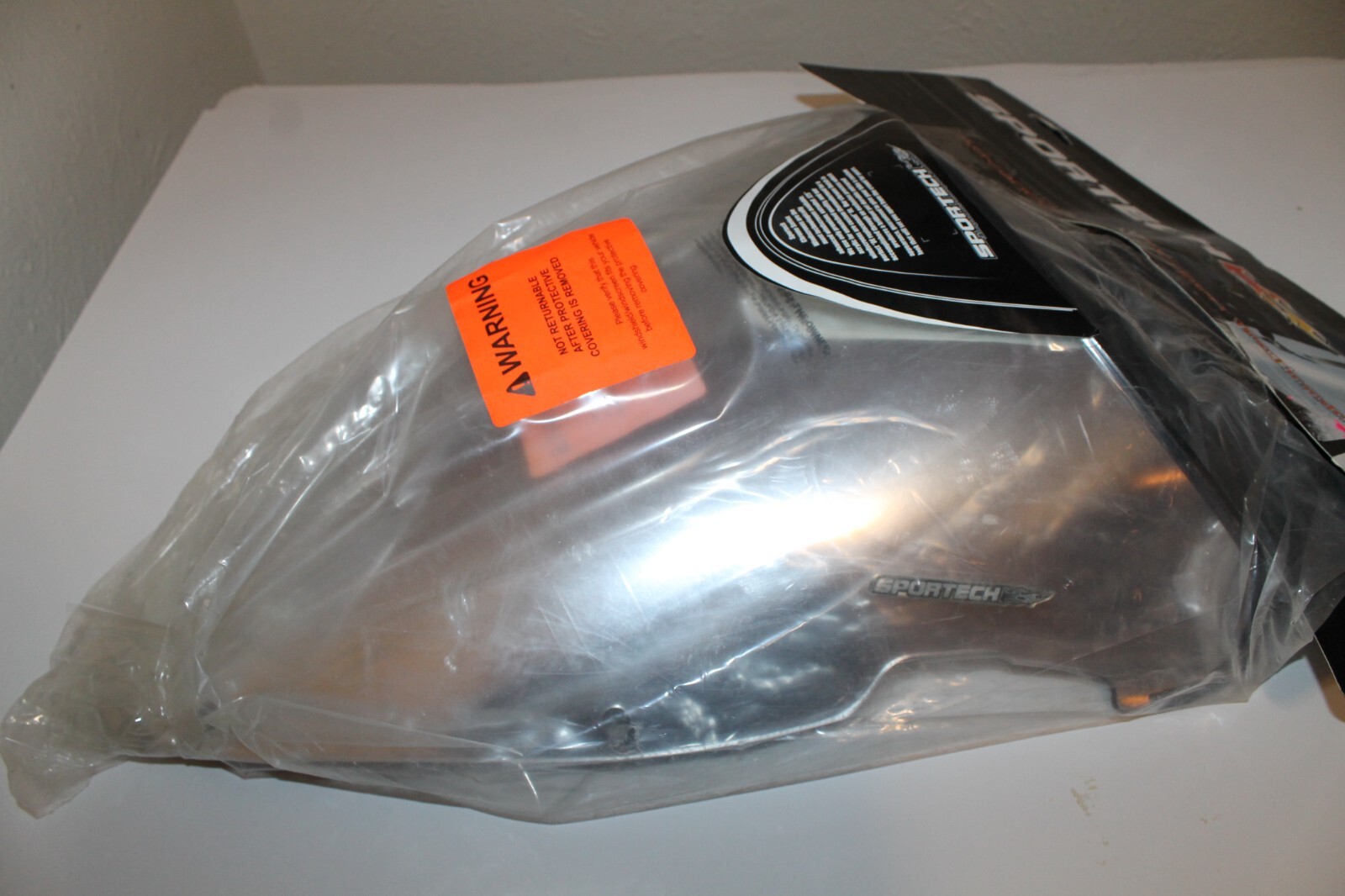 Sportech Motorcycle Windshield 03 - 09 Yamaha R6 R6S ABS Chrome ...