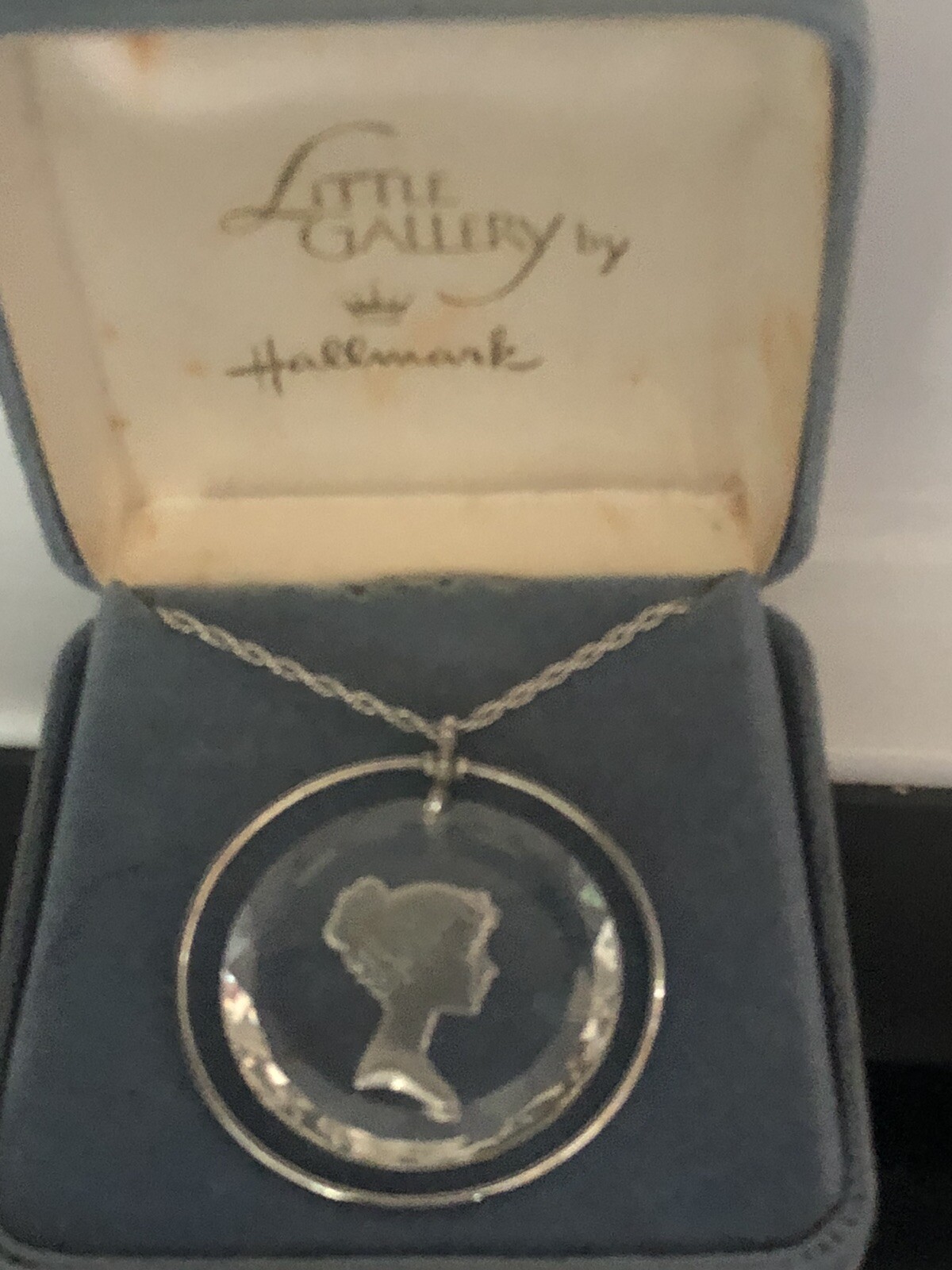 Little Gallery by Hallmark crystal necklace | eBay