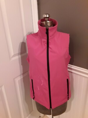 OUTBACK TRADING CO womens pink soft shell vest sz M GUC 😊FAST SHIP 😊 | eBay