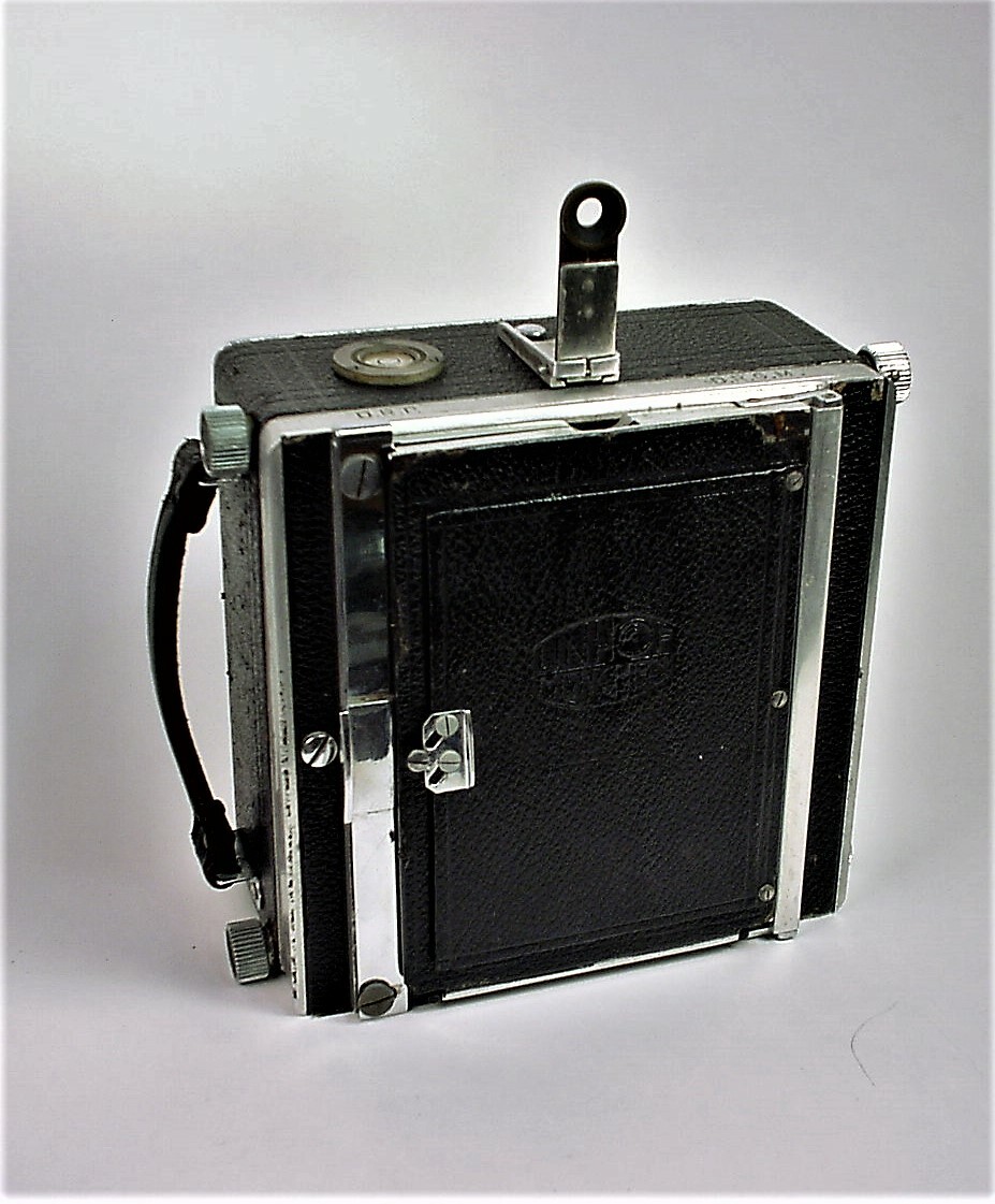 LINHOF MUNCHEN TECHNIKA II 9x12 cm COMPUR STEINHEIL “UNOFOCAL” 1:4.5 f ...