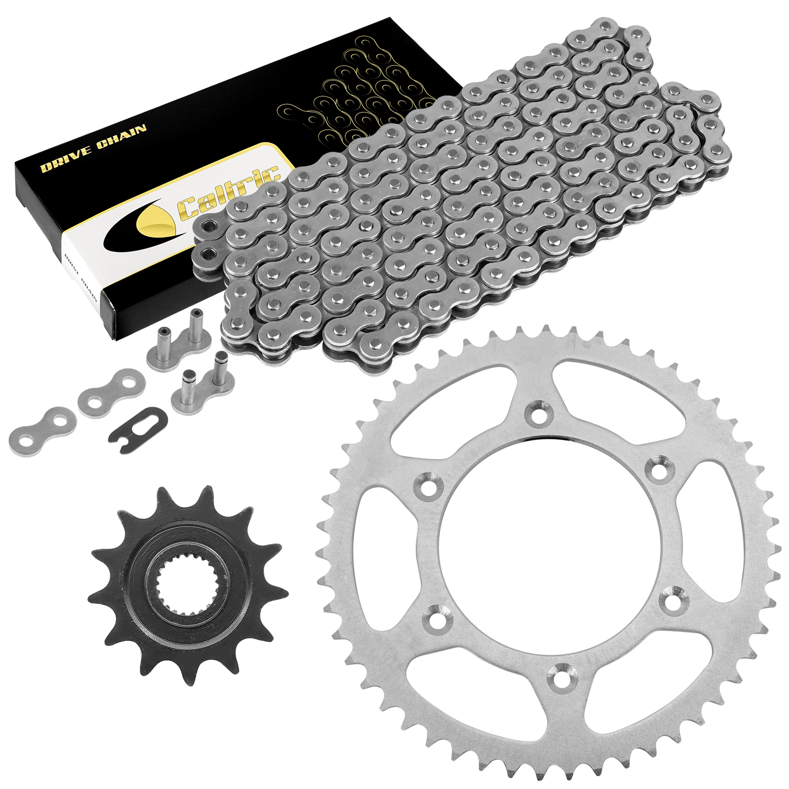 Caltric Drive Chain & Sprockets For Honda CRF250R 2004-2009 520 Pitch ...