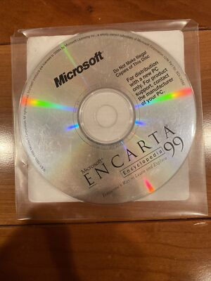 Microsoft Encarta Encyclopedia 99 CD-ROM | eBay