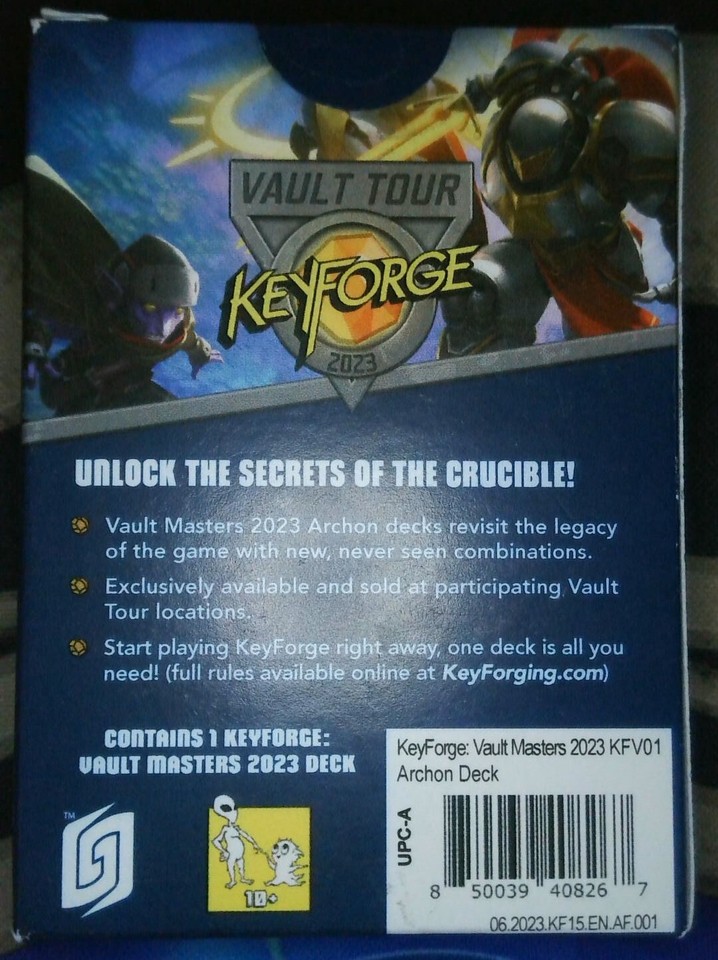 Sealed Keyforge Vault Master 23 Deck | eBay