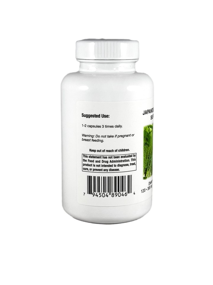 Japanese Knotweed Supreme Herbal Supplement 120 Count Pure Polygonum ...