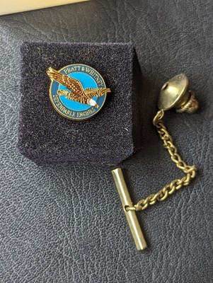 Pratt & Whitney Aircraft Engines Enamel Pin Badge. Vintage Aviation ...