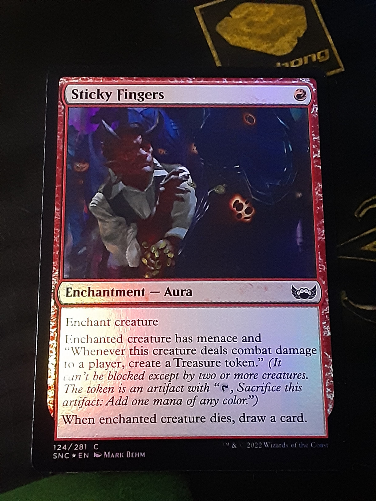 Sticky Fingers FOIL , Streets of New Capenna , Near Mint ,MTG, FREE ...