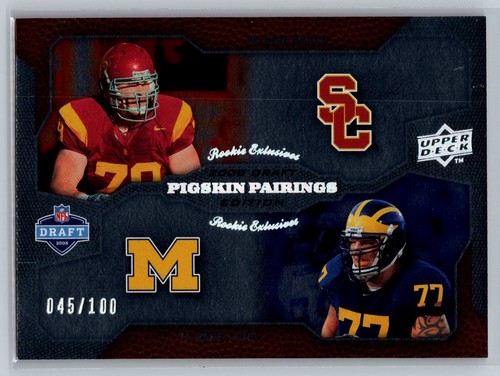 2008 Upper Deck Draft Edition Jake Long / Sam Baker 218 | eBay