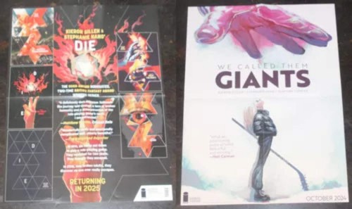 Image Comics Double Sided Promo Poster We called them giants/Die - New ...
