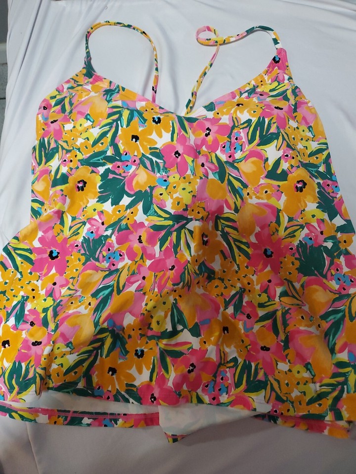 Anne Cole Women's Limited Edition Swim Triangle Tankini Top Small | eBay