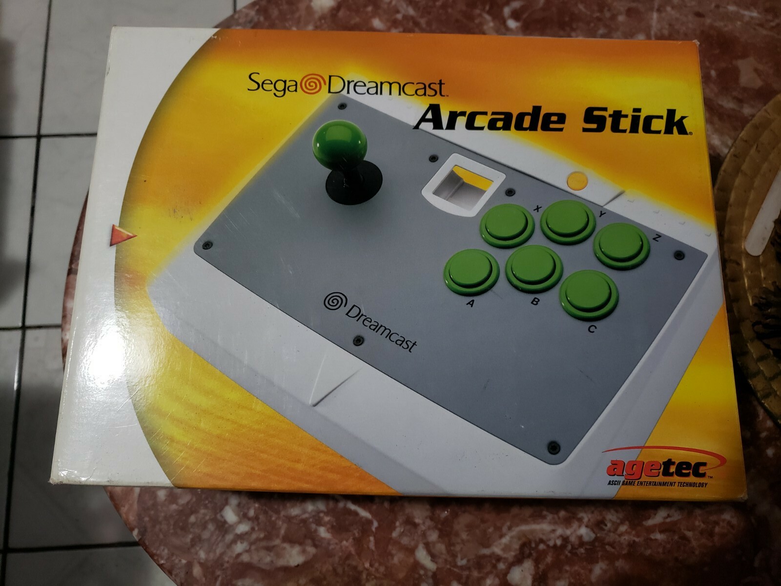 Sega Dreamcast Arcade Stick Controller HKT-7300 WITH BOX!!! | eBay