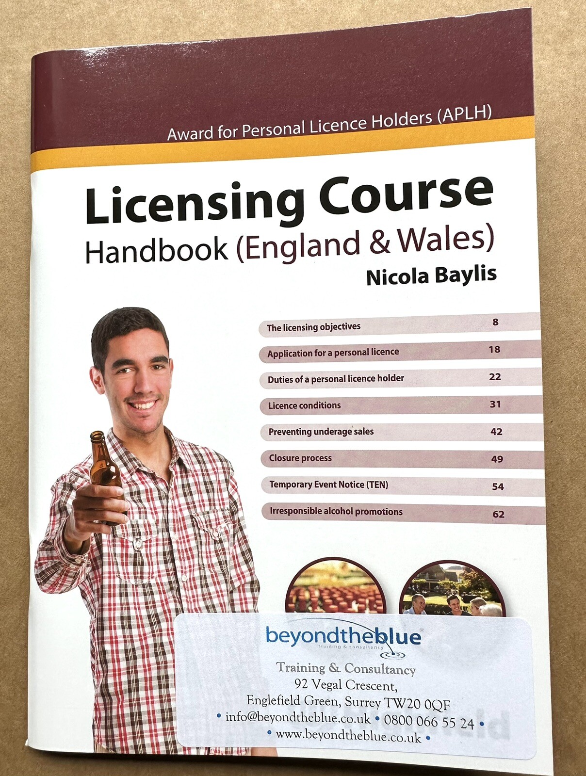 Highfield APLH / Personal (Alcohol) Licence Holders Course Handbook 11 ...