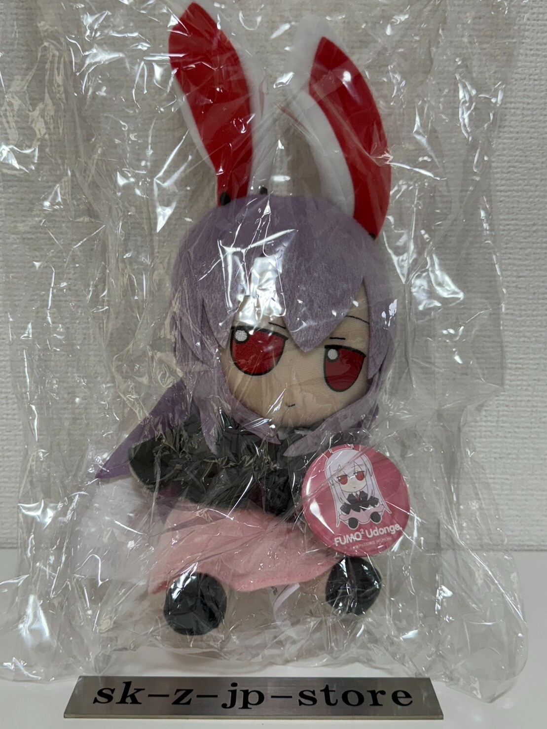 TOUHOU PROJECT Fumo Fumo Udonge 21 Plush Doll Gift Badge Set Japan NEW ...