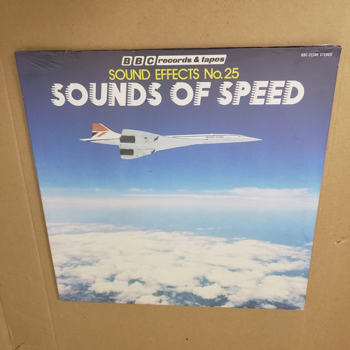 NEW! Sounds Of Speed Sound Effects #25 (p)(c)1980 BBC Vinyl Record ...