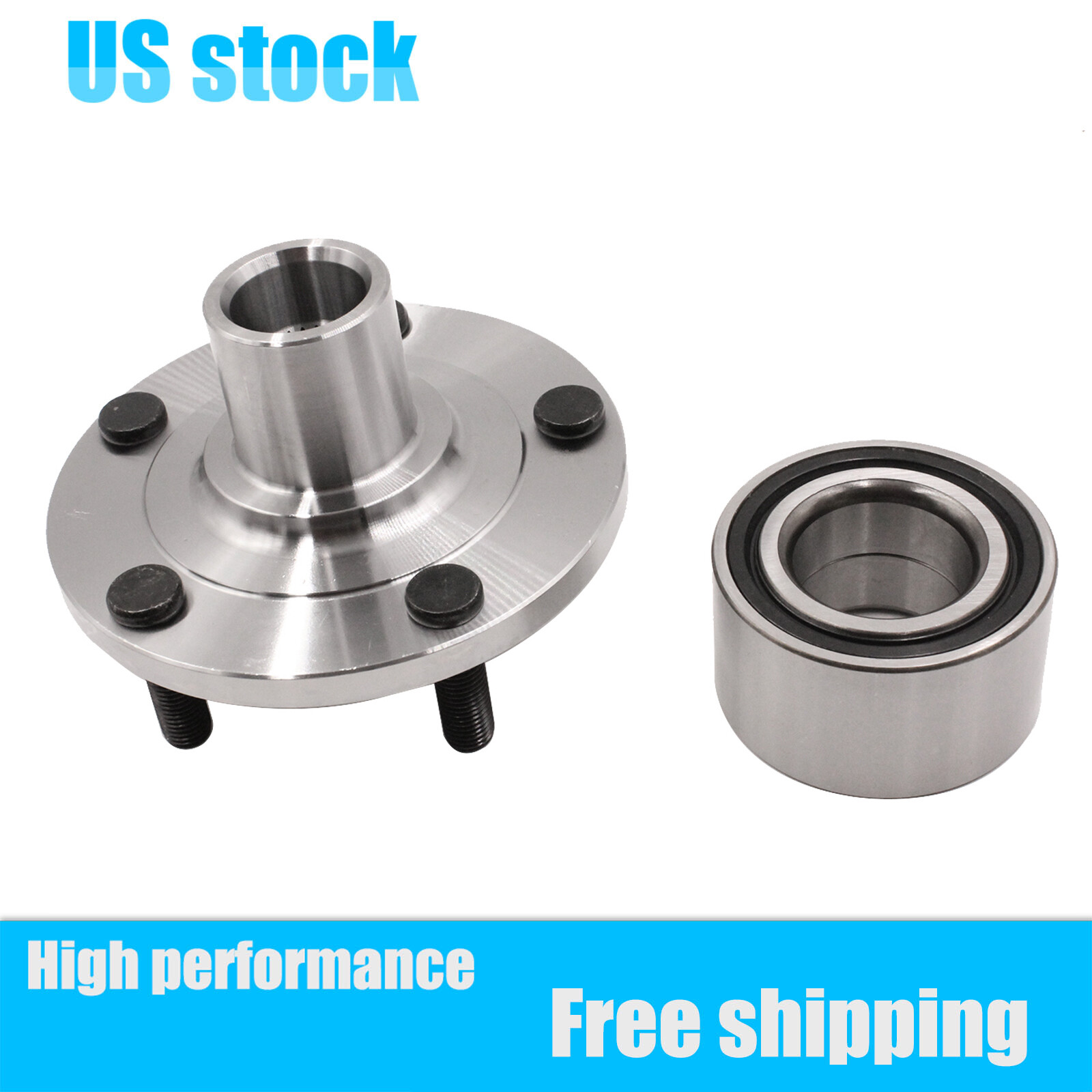 Fits 2005-2013 Mazda 3 2006-2010 Mazda 5 Front Wheel Hub & Bearing ...