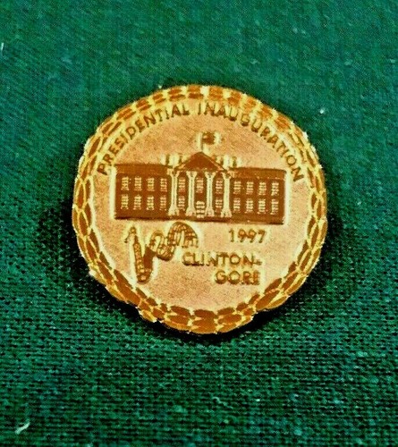 Presidential Inauguration Clinton Gore 1997 Lapel Pin White House Bill ...
