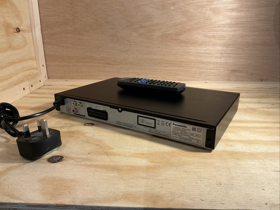 Panasonic Dvd Player DVD-S500 Usb Scart Connections With Remote Control ...