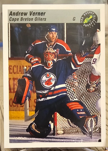 1993 Classic Pro Hockey Prospects - Andrew Verner #84 for sale online ...