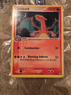 Pokemon Charizard Trading Card EX Power Keepers 6/108 | eBay