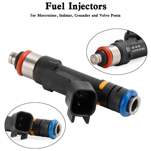 0280158165 Fuel Injectors 0280158081 879312003 For Mercruiser Volvo ...
