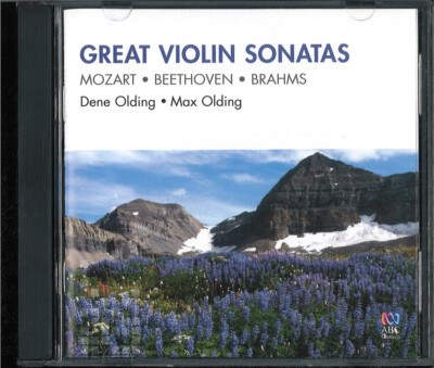 168DB NEW SEALED (CD) GREAT VIOLIN SONATAS DENE OLDING MAX OLDING | eBay