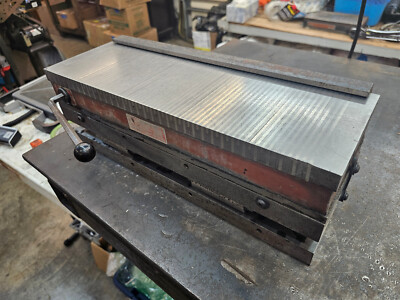 Suburban 6x18" Fine Pole Mag Magnetic Chuck S2 Compound Sine Plate MC ...