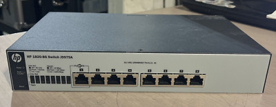 HPE OFFICECONNECT 1820-8G 8 PORT GIGABIT MANAGED LAYER 2 SWITCH J9979A ...