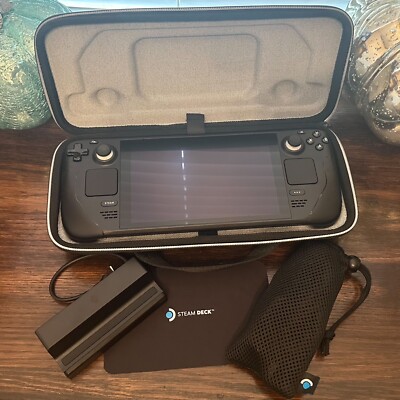 Valve Steam Deck 512GB Handheld Console, Travel Case & SteamDeck ...