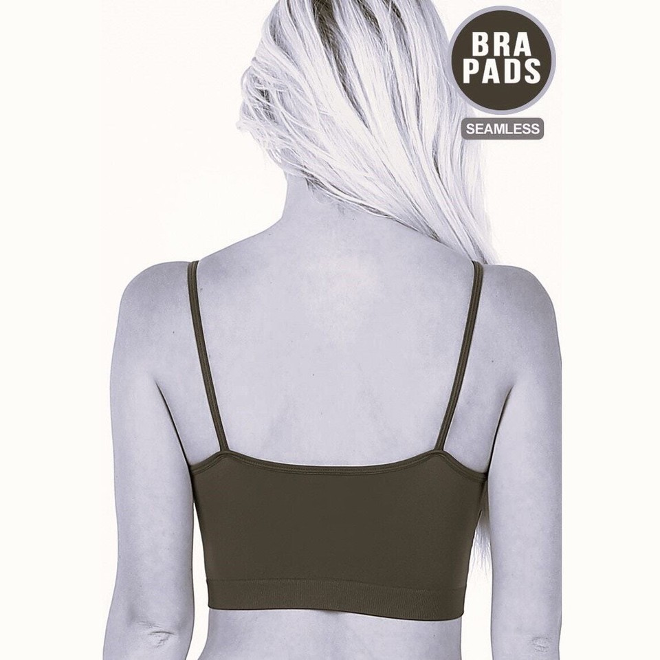 2X/3X Sapphire Triple Criss Cross Bralette + bra pads Zenana wireless ...