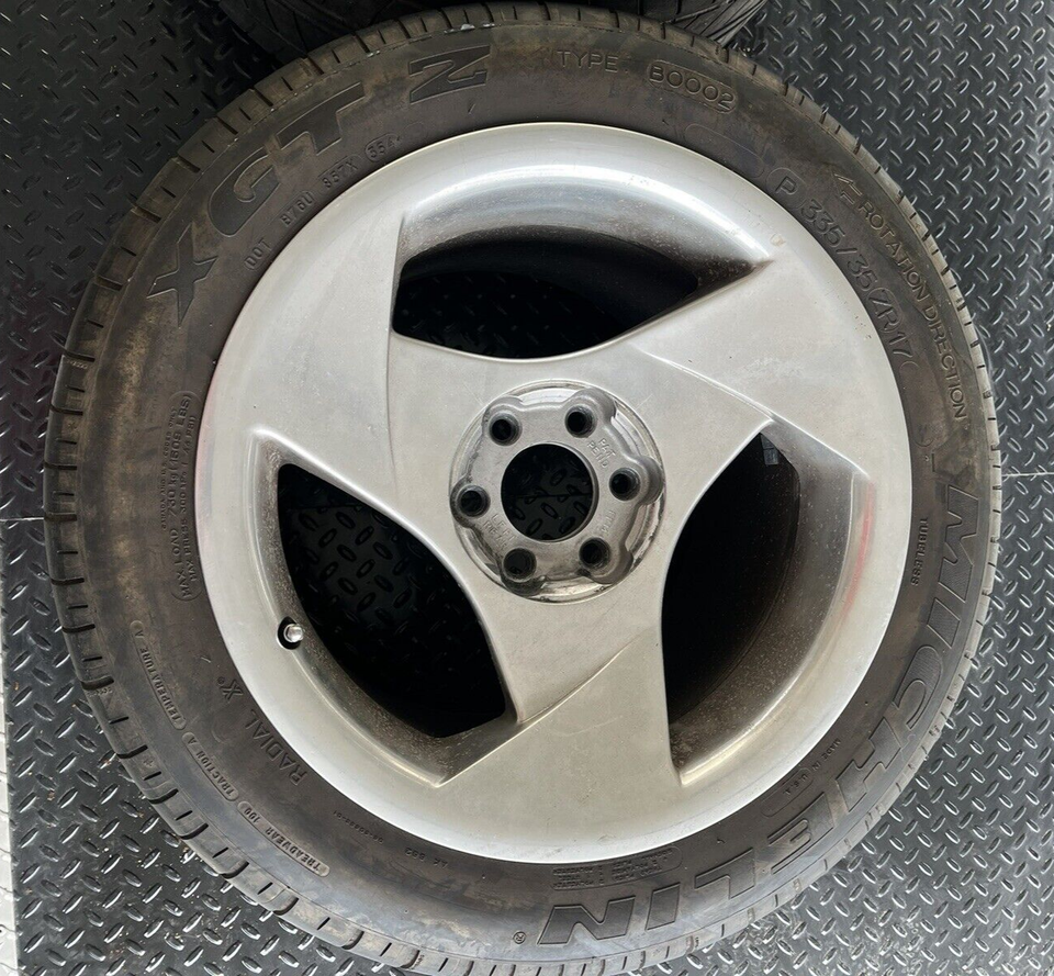 Dodge Viper Gen 1 1994 3-Spoke Wheels 17" Rear with Original Tires | eBay