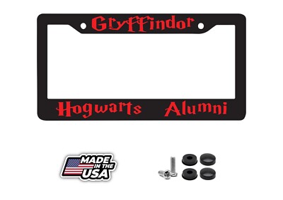 Gryffindor for Hogwarts Alumni for Harry Potter Fans License Plate ...