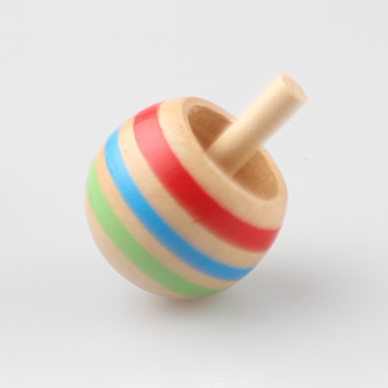 Fingertip Toy Flip Over Gyro 6Pcs Toddler Sensory Spinning Top Goodie ...