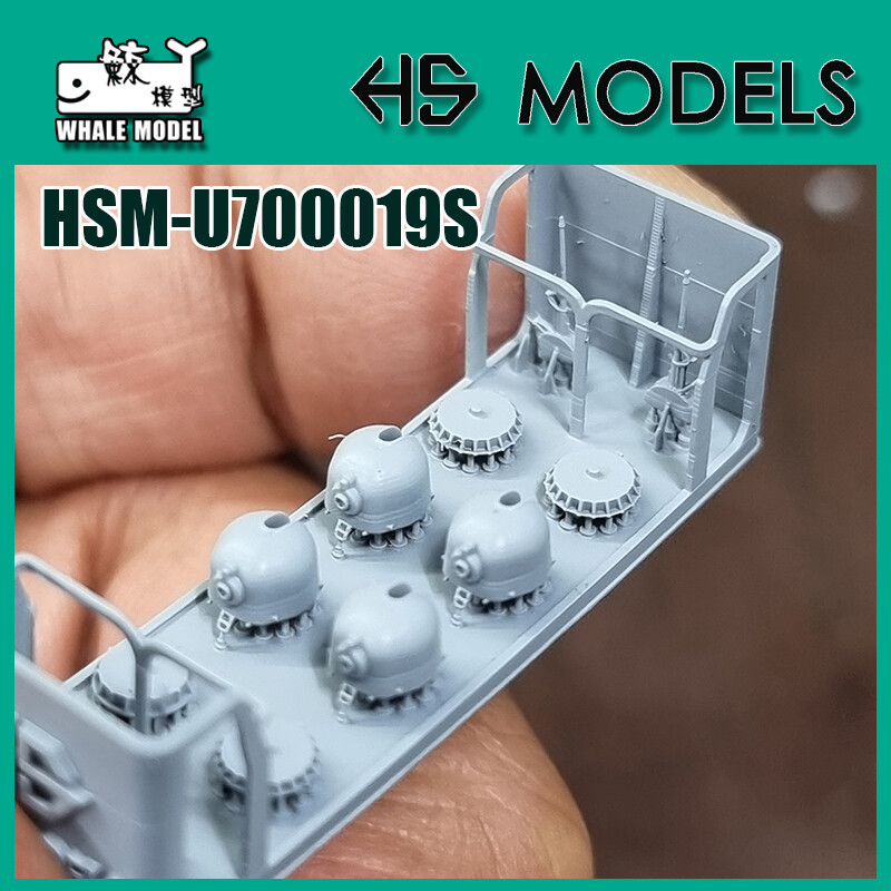 HS MODEL U700019S 1/700 US Navy MK75 76mm 62 caliber naval gun 2pcs | eBay