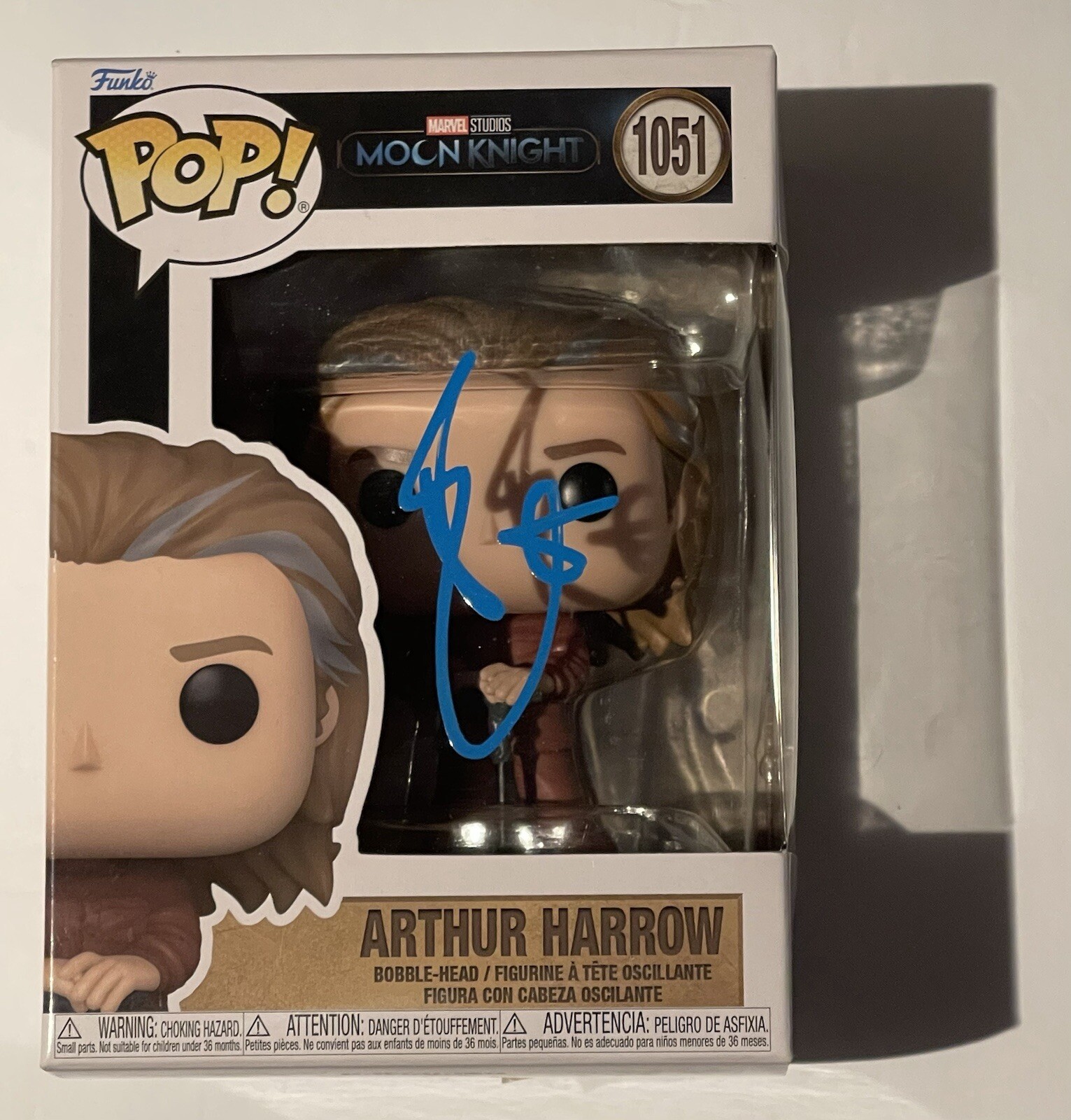Ethan Hawke Moon Knight Arthur Harrow Signed Funko Pop! 1051 | eBay