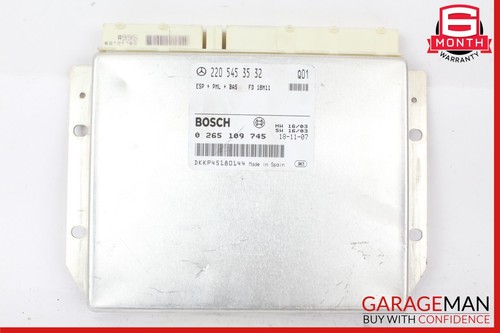 03-06 Mercedes W220 S430 ABS PML Control Electronic Stability Unit ESP ...