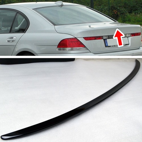 Matte Black Fit For BMW E65 E66 2002-2007 745i 745Li M3 Type Rear Trunk ...