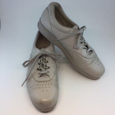 SAS Bone Off-White Free Time Lace Up Diabetic Oxfords, size 8 SLIM ...